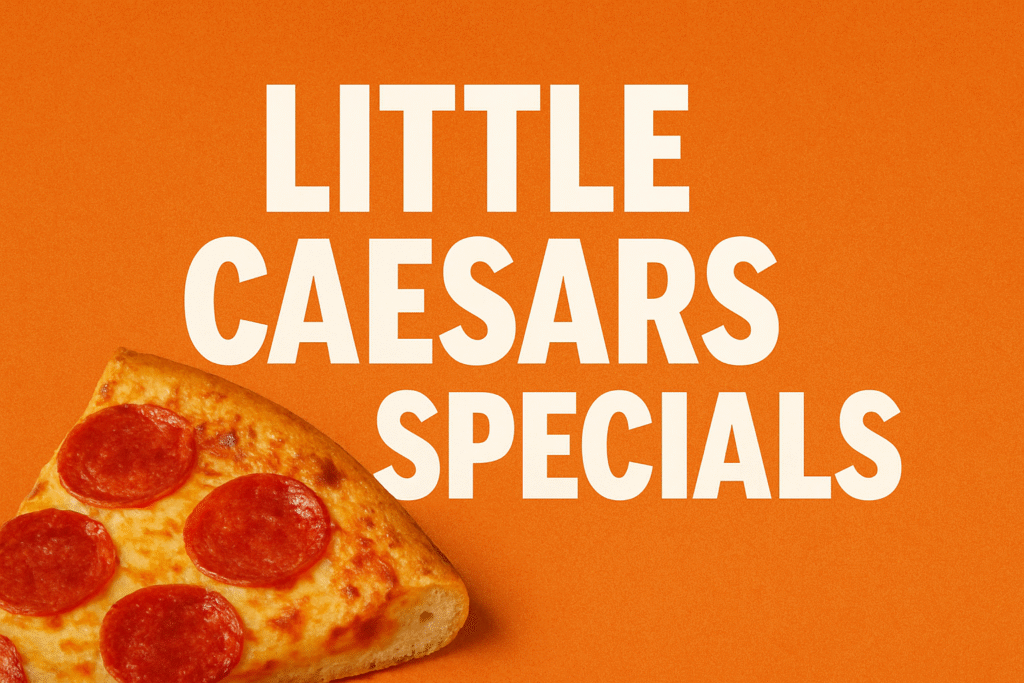 Little Caesars Lunch Combo Menu Prices: Value, Taste & Convenience